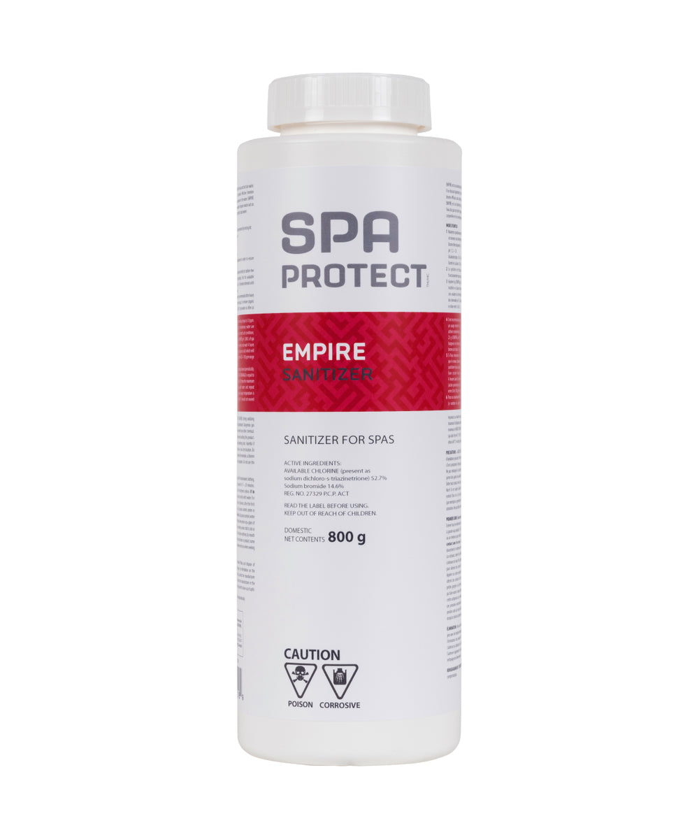SPA PROTECT BROMINE GRANULES EMPIRE 800G – Buds Spas & Pools